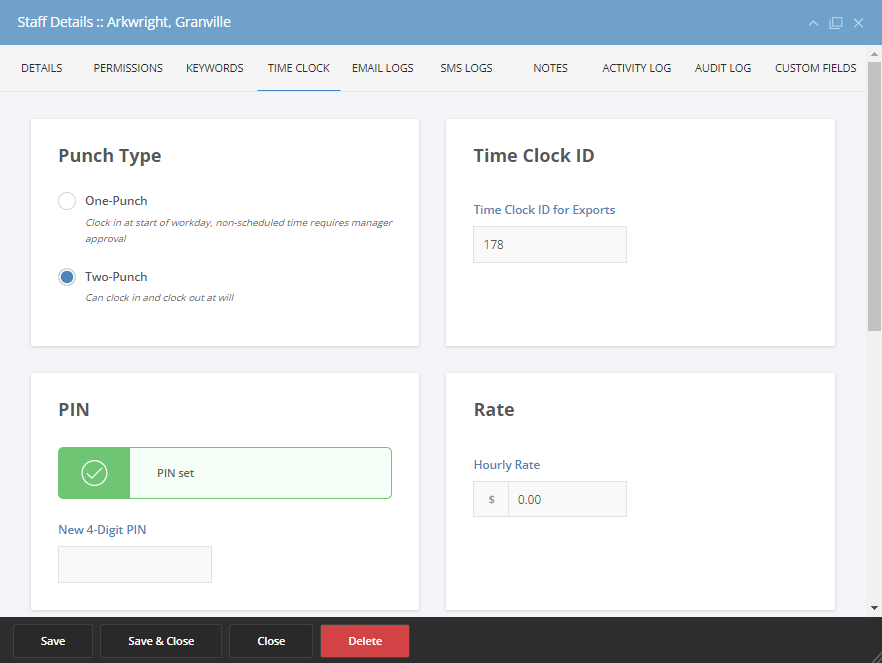 How Do I Configure Time Clock Settings for Staff Members? – iClassPro ...
