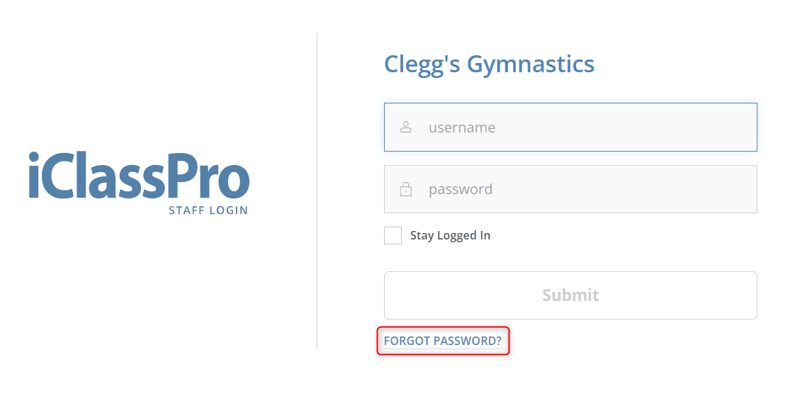 How Do I Update or Assign a Staff Password? – iClassPro Support