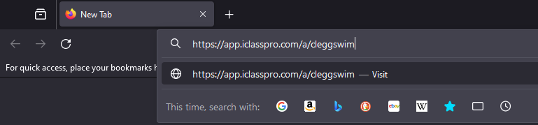 How Do I Bookmark the iClassPro Login Page? – iClassPro Support