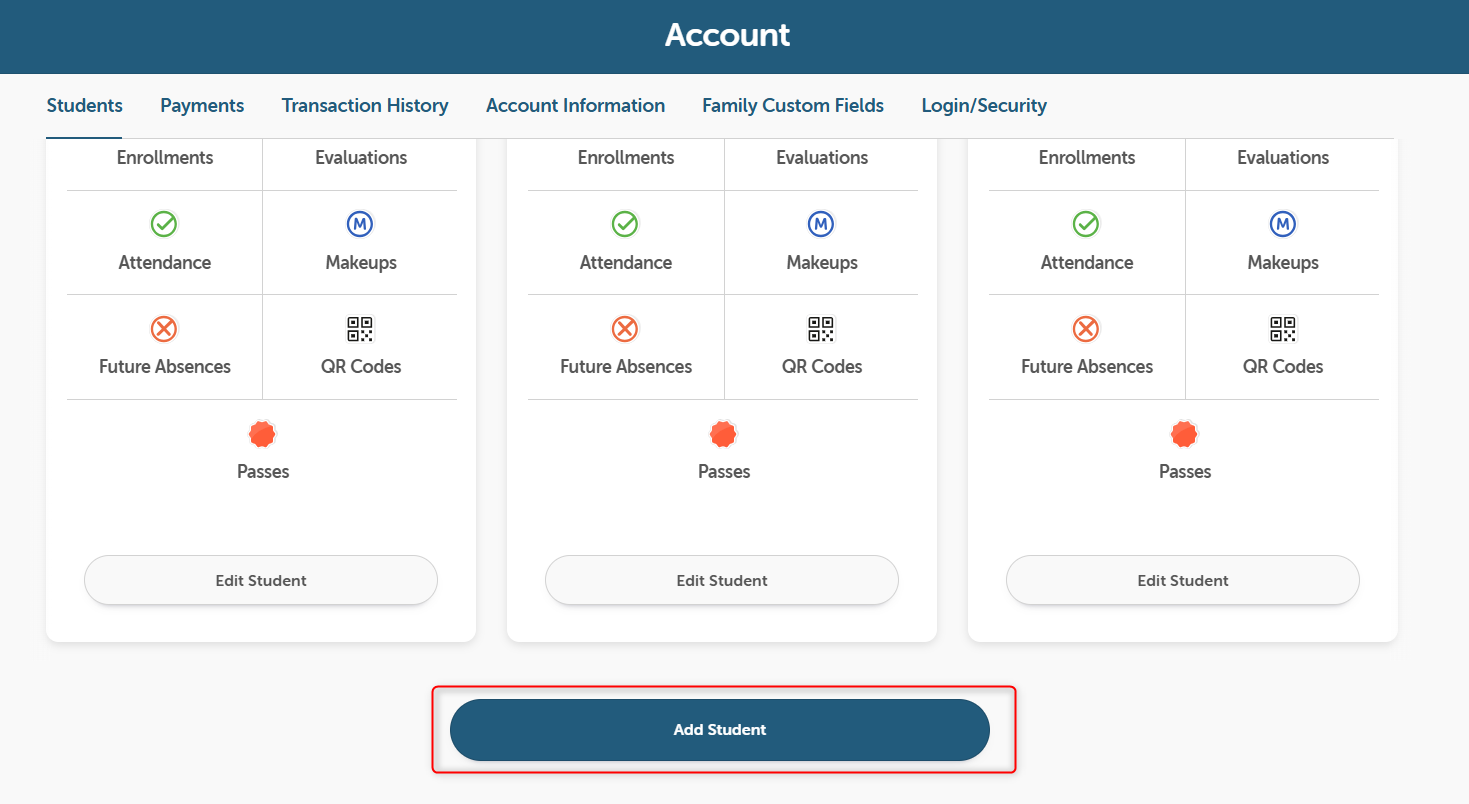 How Do I Add Students in the Customer Portal? – iClassPro Support