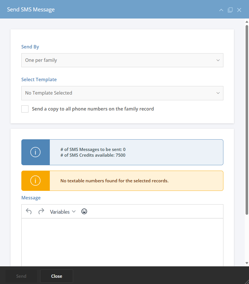 How Do I Send SMS/Text Messages? – iClassPro Support