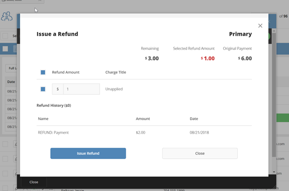 How Do I Issue a Partial Refund in iClassPro? – iClassPro Support