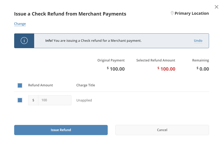 How Do I Issue a Partial Refund in iClassPro? – iClassPro Support